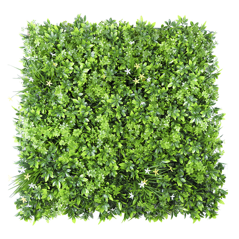 China UV Protection Foliage Boxwood Hedge Panel Artificial Plants Wall ...